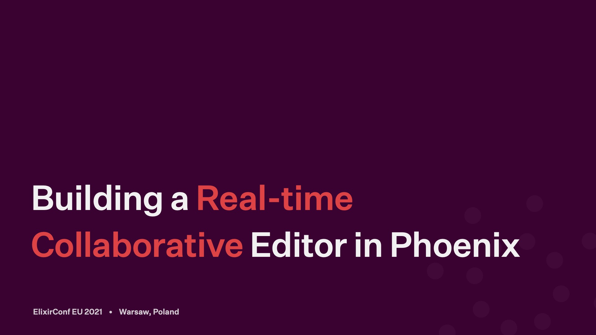 Building a Real-time Collaborative Editor in Phoenix | Sheharyar Naseer Building a Real-time Collaborative Editor in Phoenix | Sheharyar Naseer